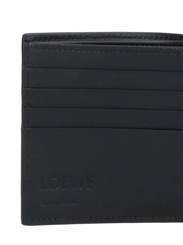 Miu Miu Bi-fold Logo Wallet - Black