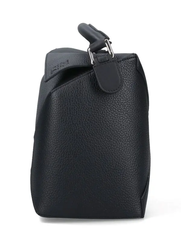 Loewe Puzzle Edge Large Crossbody Bag - Black