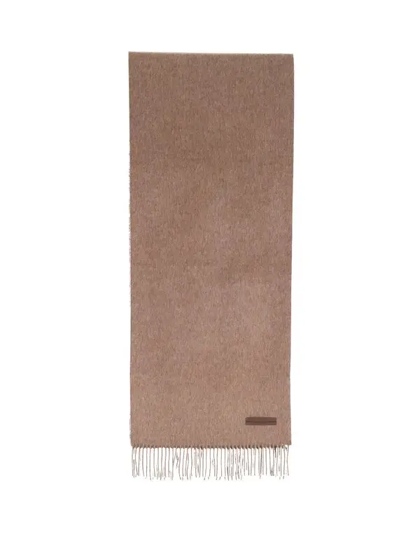 Zegna Cashmere Scarf - Brown
