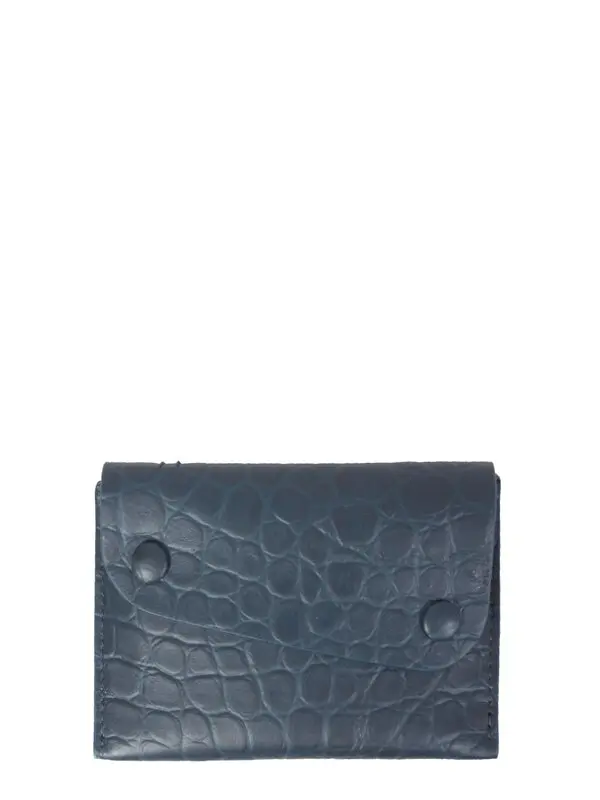 Il Bisonte Europe Card Holder - Blue