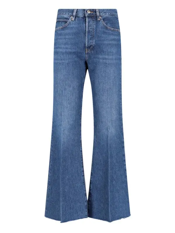 FRAME Flared Leg Jeans - Blue