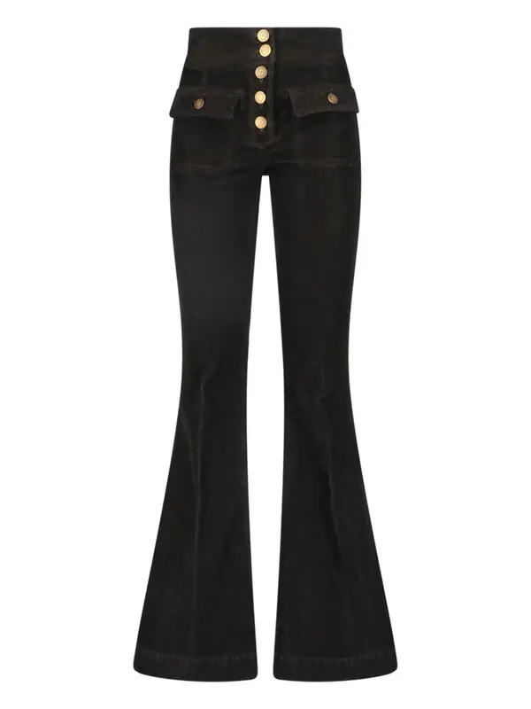 Chloé Flared Jeans - Brown