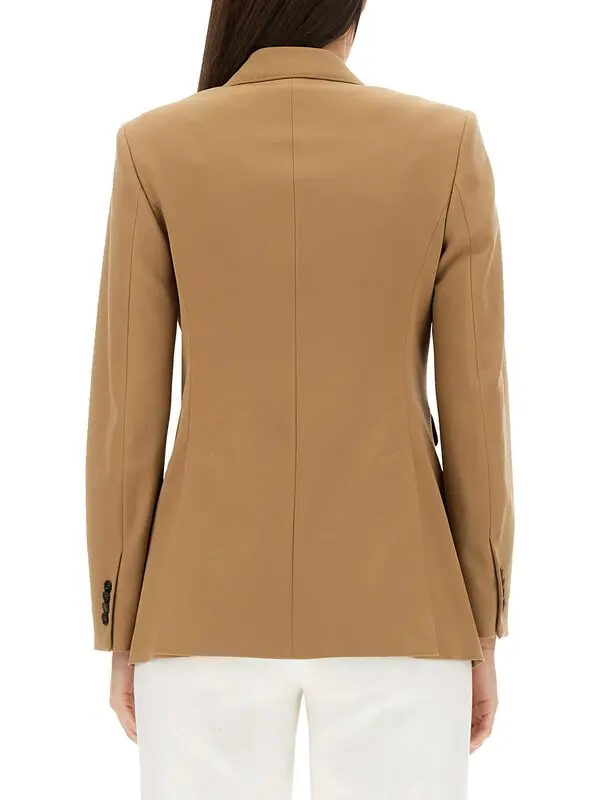 Max Mara Double-breasted Blazer - Beige