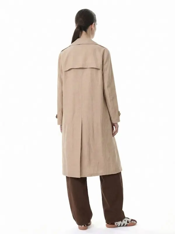 Tagliatore Double-breasted Trench Coat - Gray