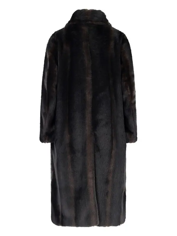 MAISON MARGIELA Faux Fur Coat