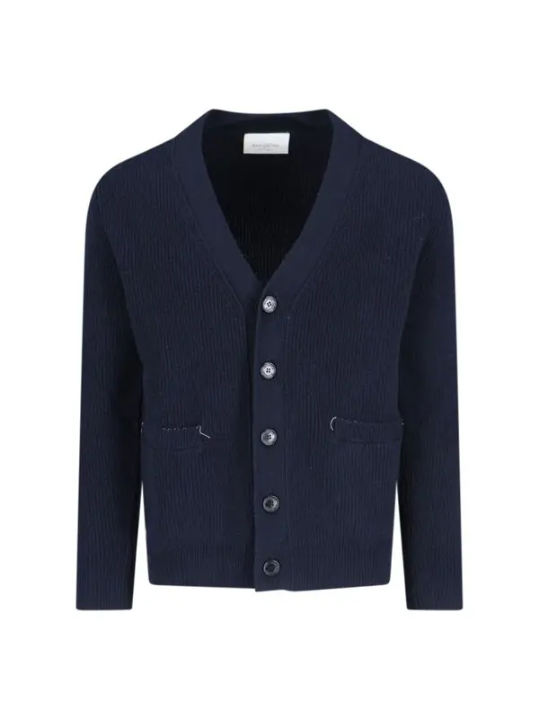 Marni V-neck Cardigan - Blue