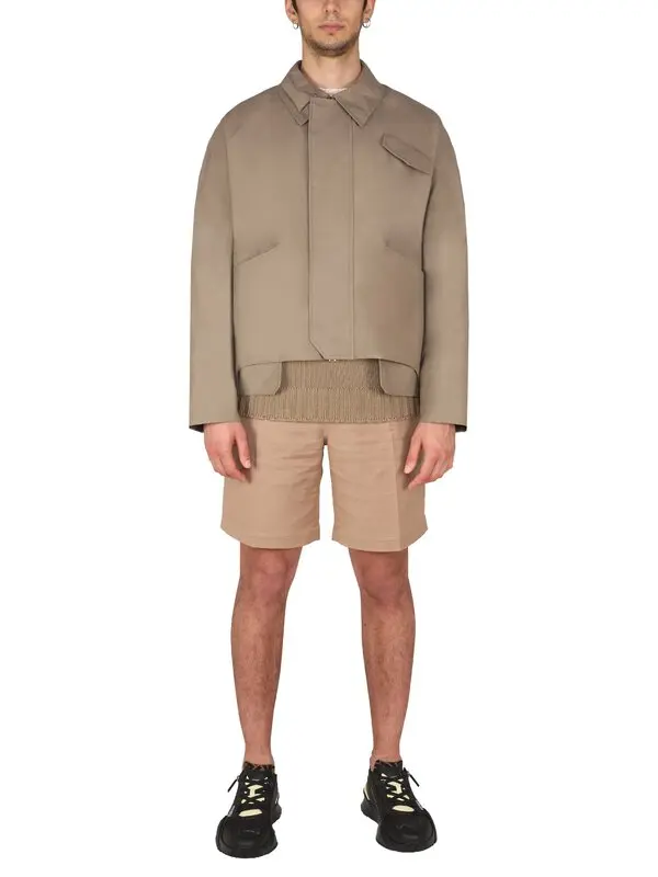 Fendi Cotton And Cashmere Sweater - Beige