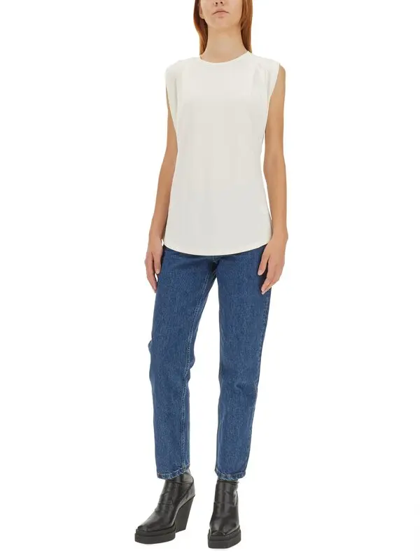 Michael Kors Viscose Top - White