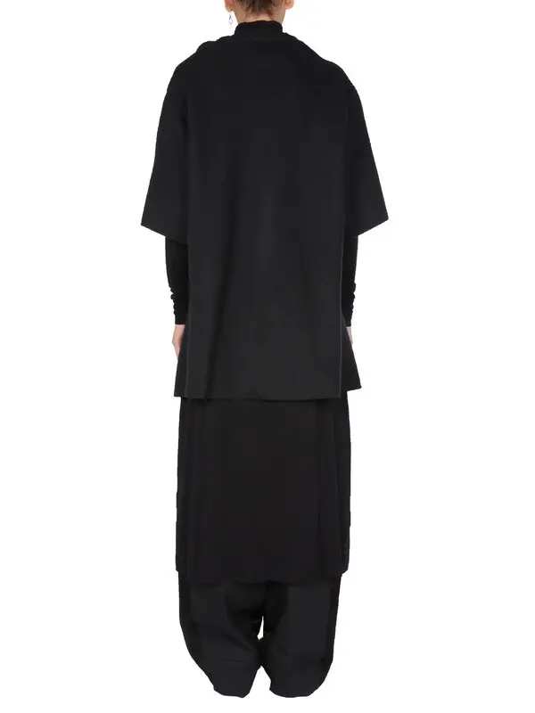 Raf Simons Ataraxia Wool Blend Dress - Black