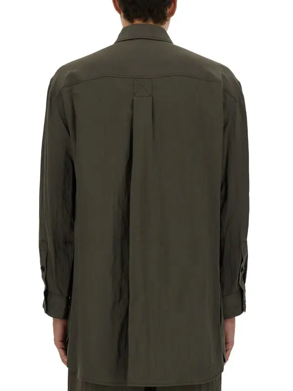 LEMAIRE Utility Overshirt - Military Green