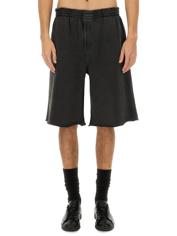 Helmut Lang Garment-dyed Shorts - Black