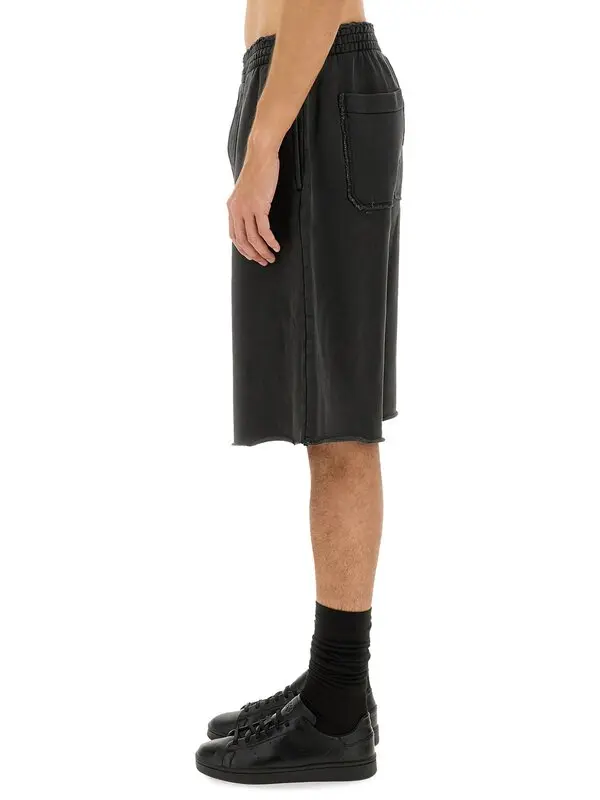 Helmut Lang Garment-dyed Shorts - Black