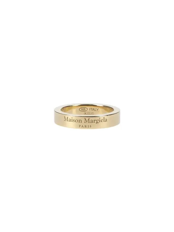 MAISON MARGIELA Logo Ring - Gold