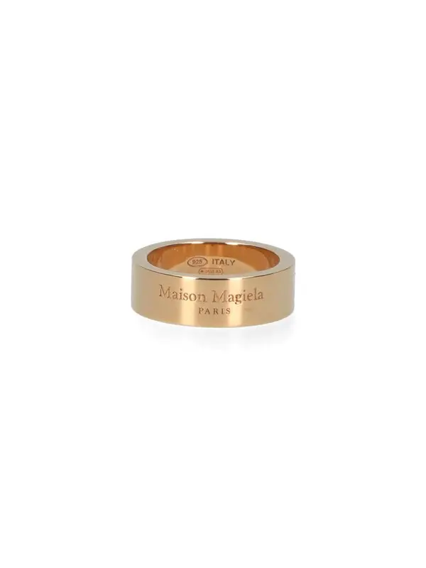 MAISON MARGIELA Logo Ring - Gold