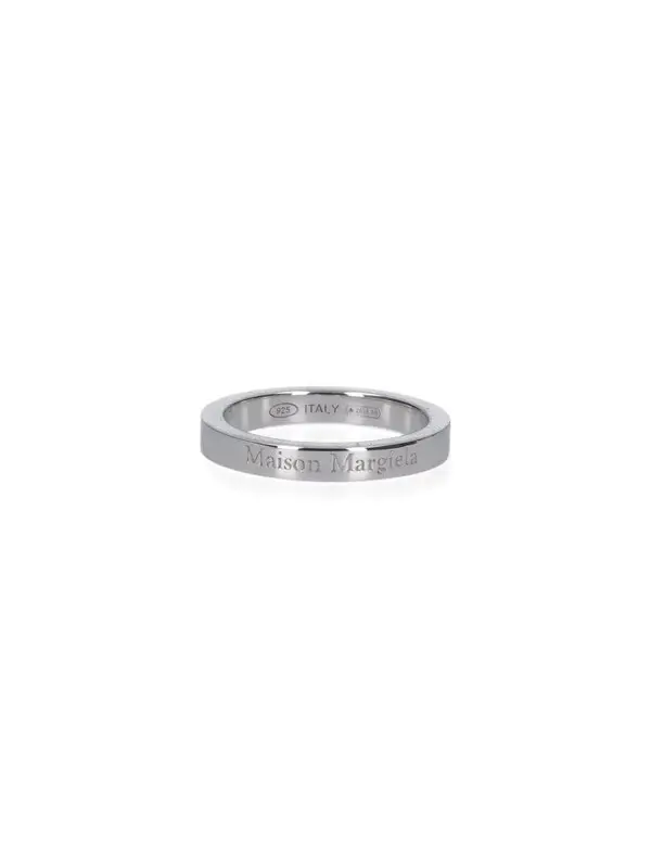 MAISON MARGIELA Logo Ring - Silver