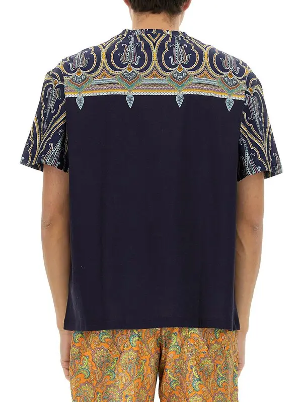 Etro Cotton T-shirt - Multicolour