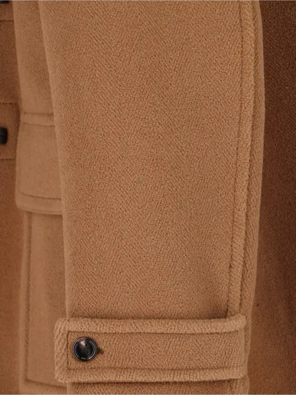Bottega Veneta Wool Montgomery Coat