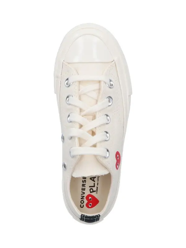 Play Comme Des Garcon Converse Chuck 70 Low Top Sneakers