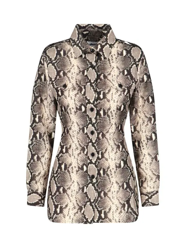 DURAN LANTINK Python Print Shirt - Multi