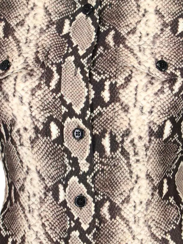 DURAN LANTINK Python Print Shirt - Multi