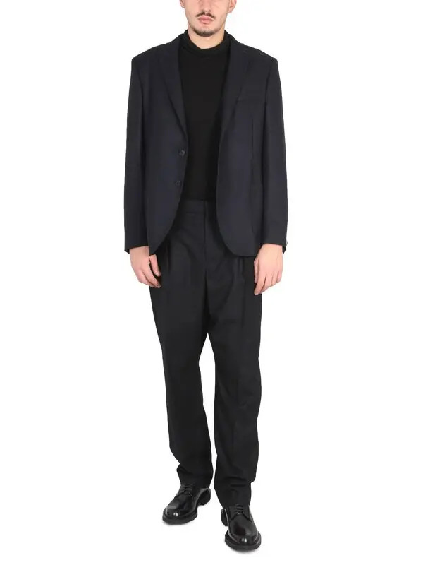 TONELLO Single-breasted Jacket With Mirror Lapels