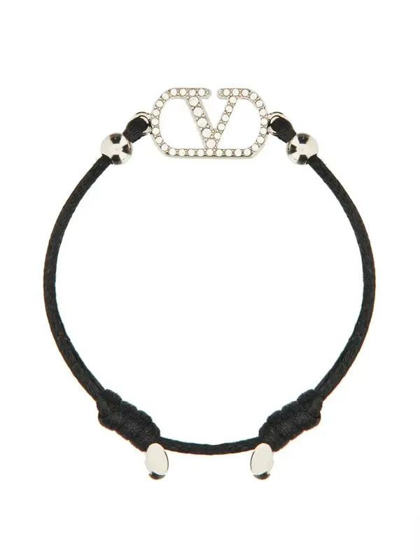 Valentino Garavani Vlogo Signature Bracelet - Black