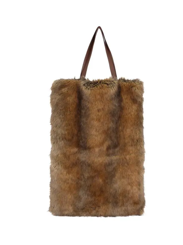 NICCOLO PASQUALETTI Faux Fur Tote Bag