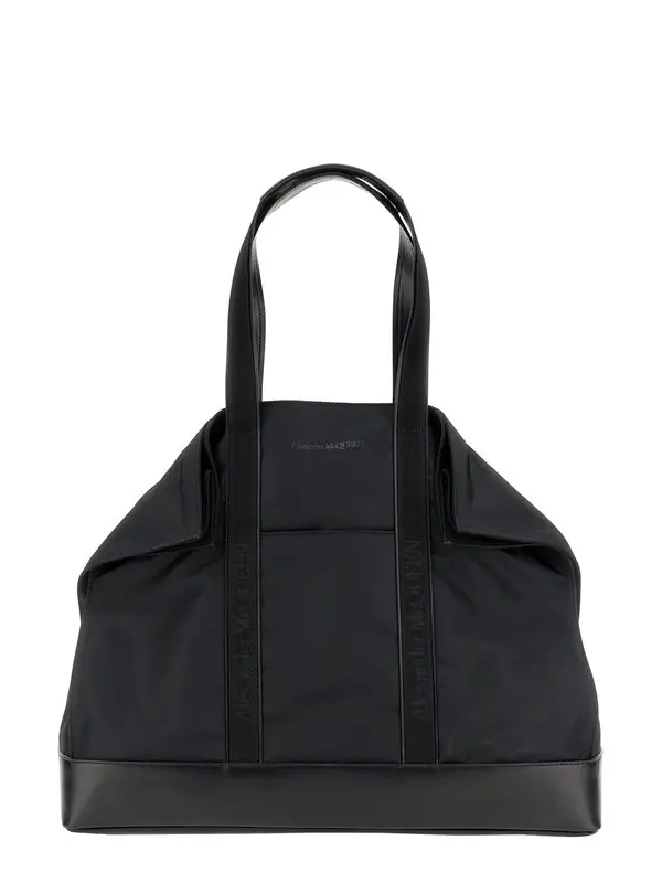 Alexander McQueen Tote De Manta Bag - Black
