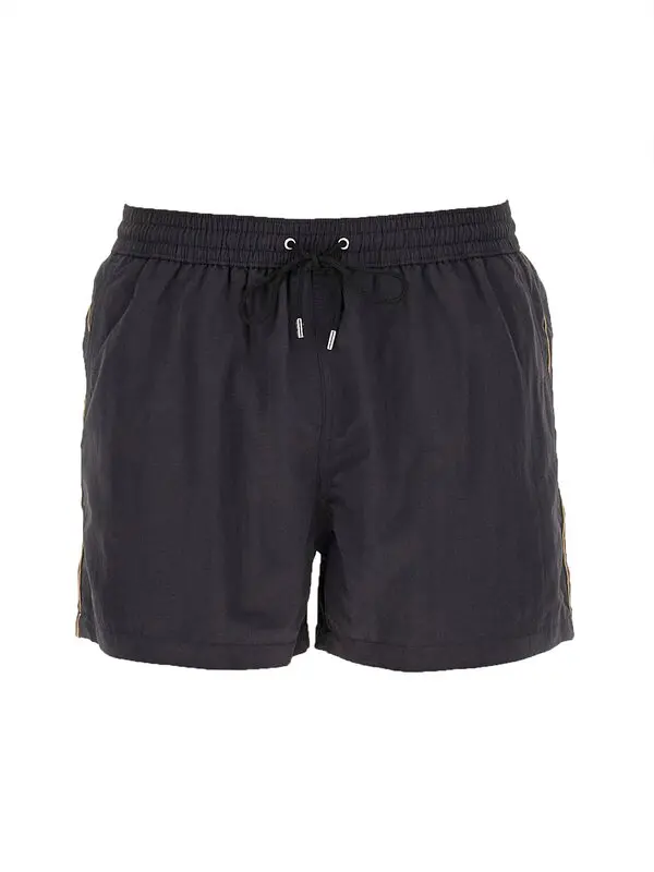 Paul Smith Boxer Swimsuit - Black