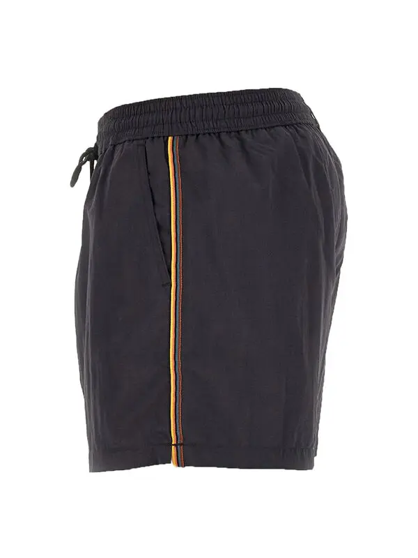 Paul Smith Boxer Swimsuit - Black