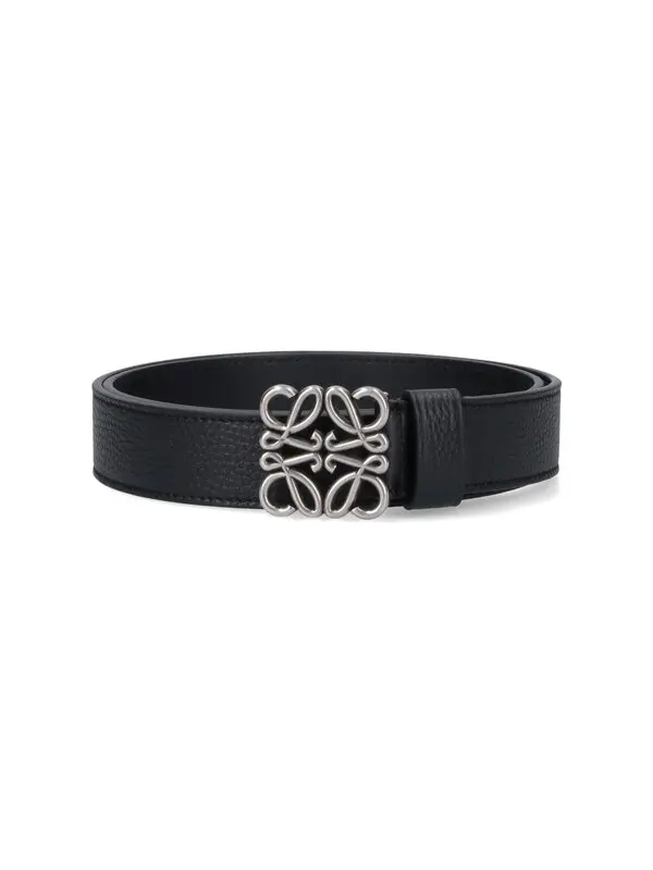 Loewe Anagram Belt - Black