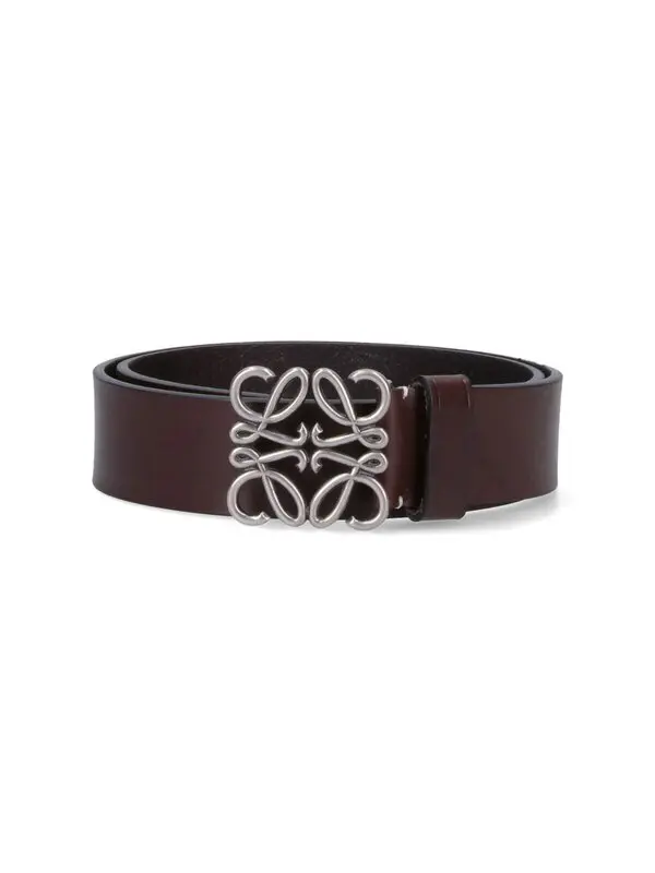 Loewe Anagram Belt - Brown