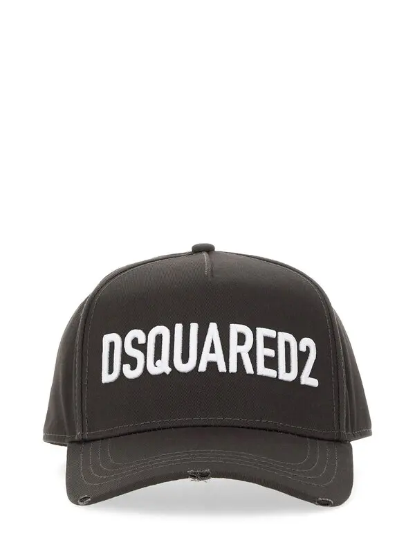Dsquared2 Baseball Cap With Logo - Black