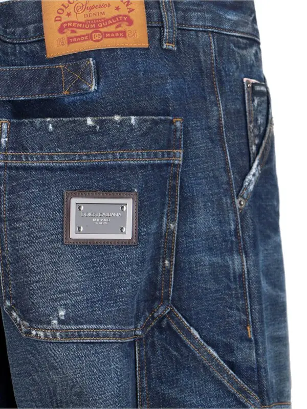 Dolce & Gabbana Cargo Jeans - Blue