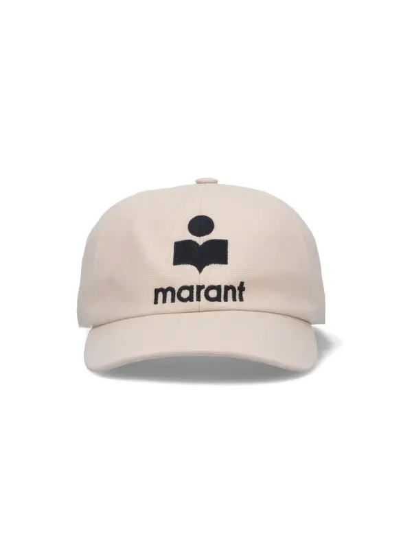 Isabel Marant Tyron Baseball Cap - Cream