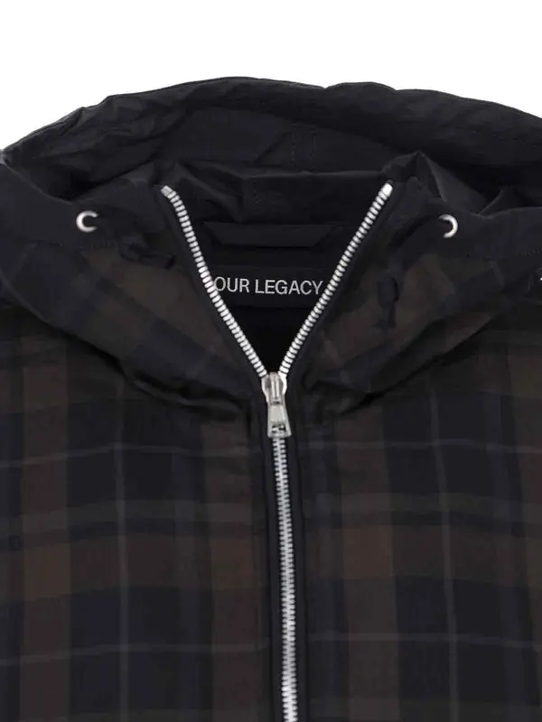 Our Legacy Check Zip Sweatshirt
