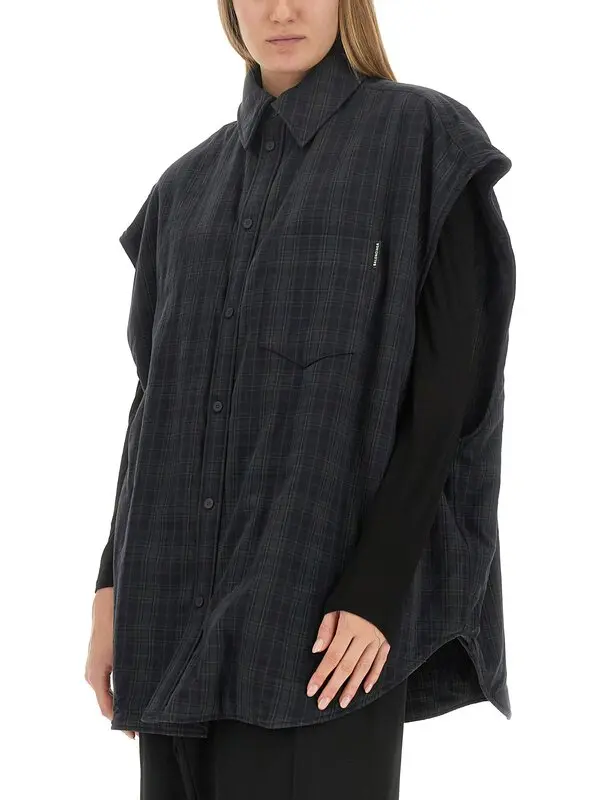 Balenciaga Detachable Shoulder Shirt
