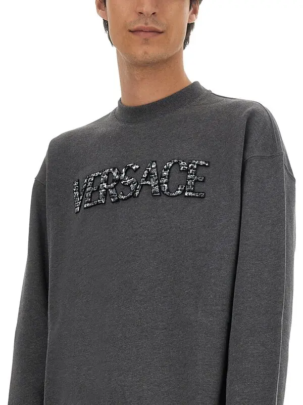 Versace Sweatshirt With Logo