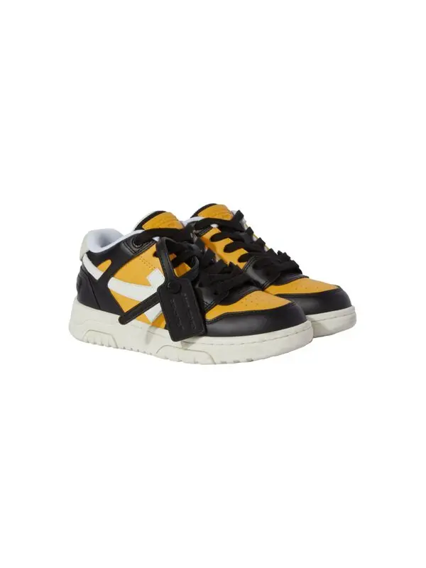 Off-White Low Top Sneaker - Yellow