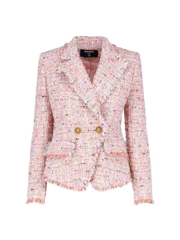 Balmain Tweed Jacket - Multi