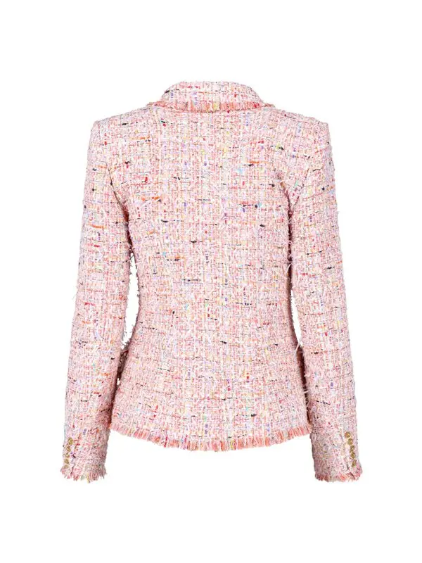 Balmain Textured Tweed Jacket - Multi