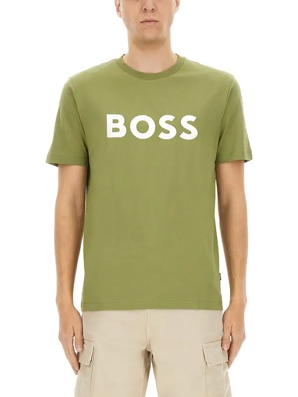 BOSS T-shirt "tiburt - Green