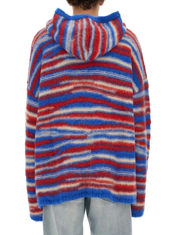 ERL Hooded Shirt - Multicolour