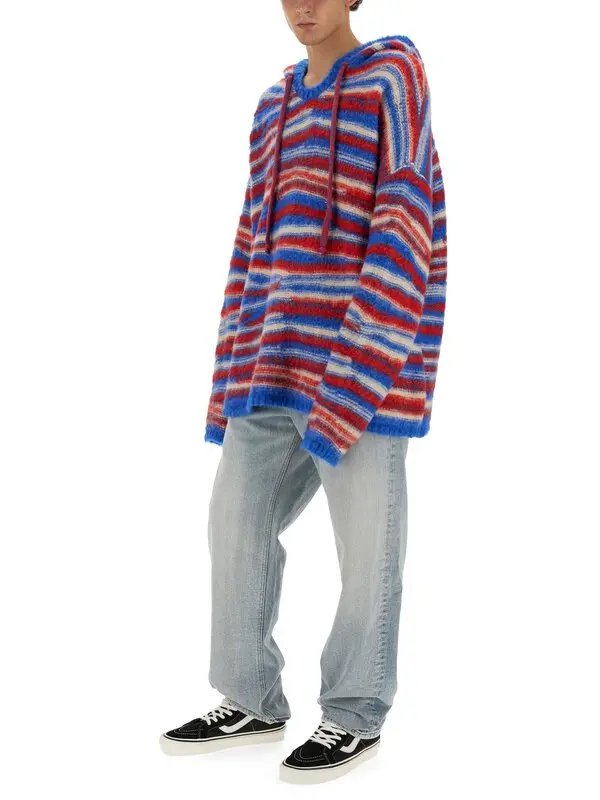 ERL Hooded Shirt - Multicolour
