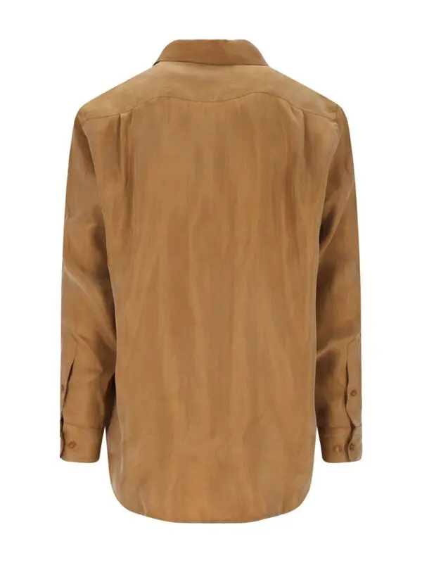 VIVIENNE WESTWOOD Suede Effect Shirt