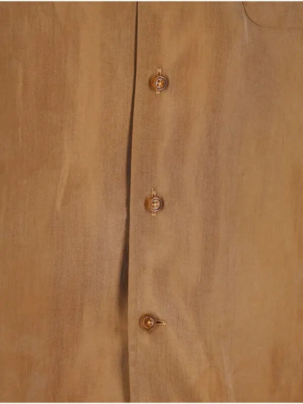 VIVIENNE WESTWOOD Suede Effect Shirt