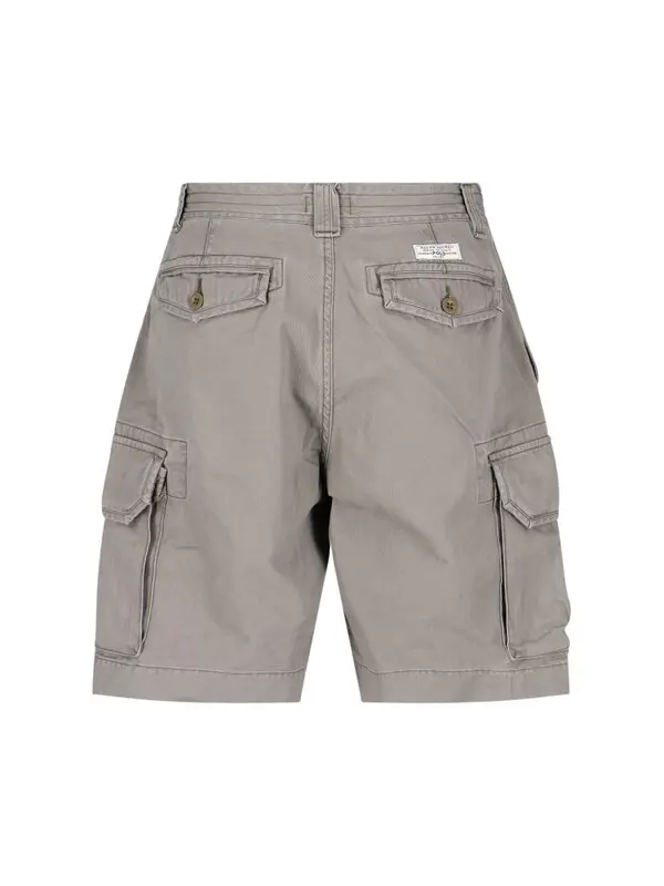 Polo Ralph Lauren Cotton Cargo Shorts - Gray