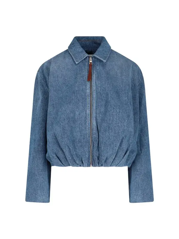 Alexander McQueen Denim Zip Jacket