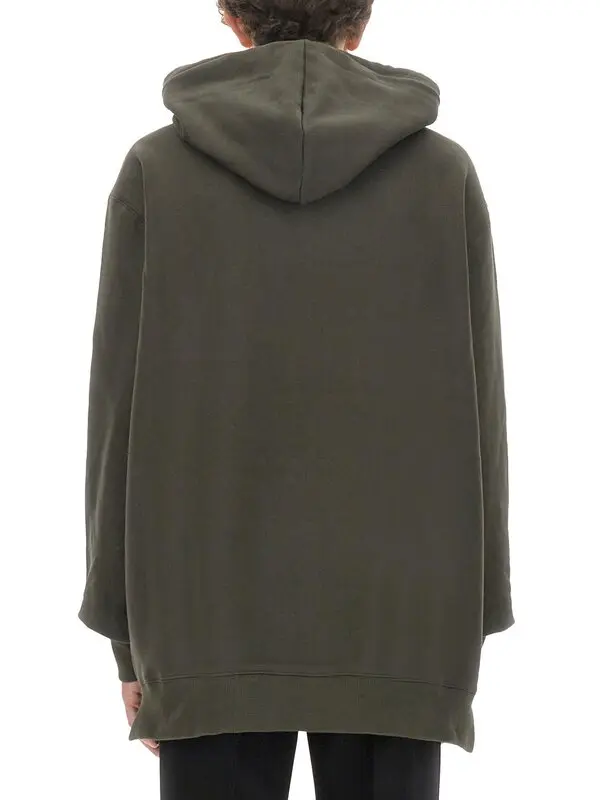 LANVIN Debossed Oversized Sweatshirt - Multicolour