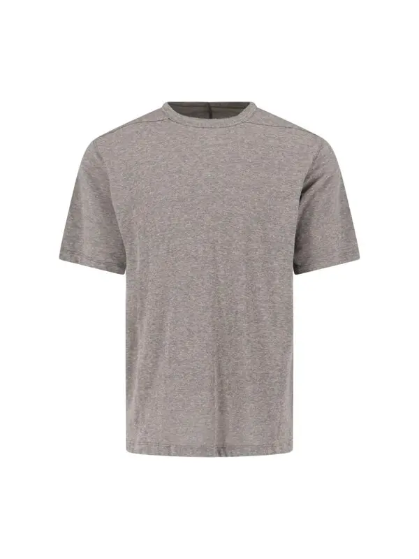 Rick Owens Cotton Blend T-shirt - Gray
